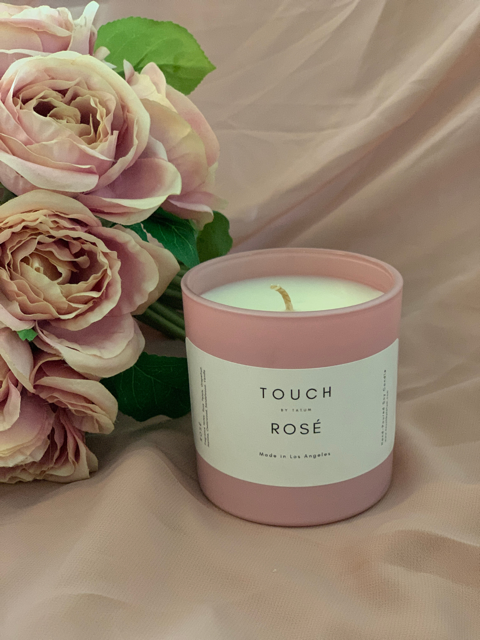 Rosé Candle – Touch By Tatum
